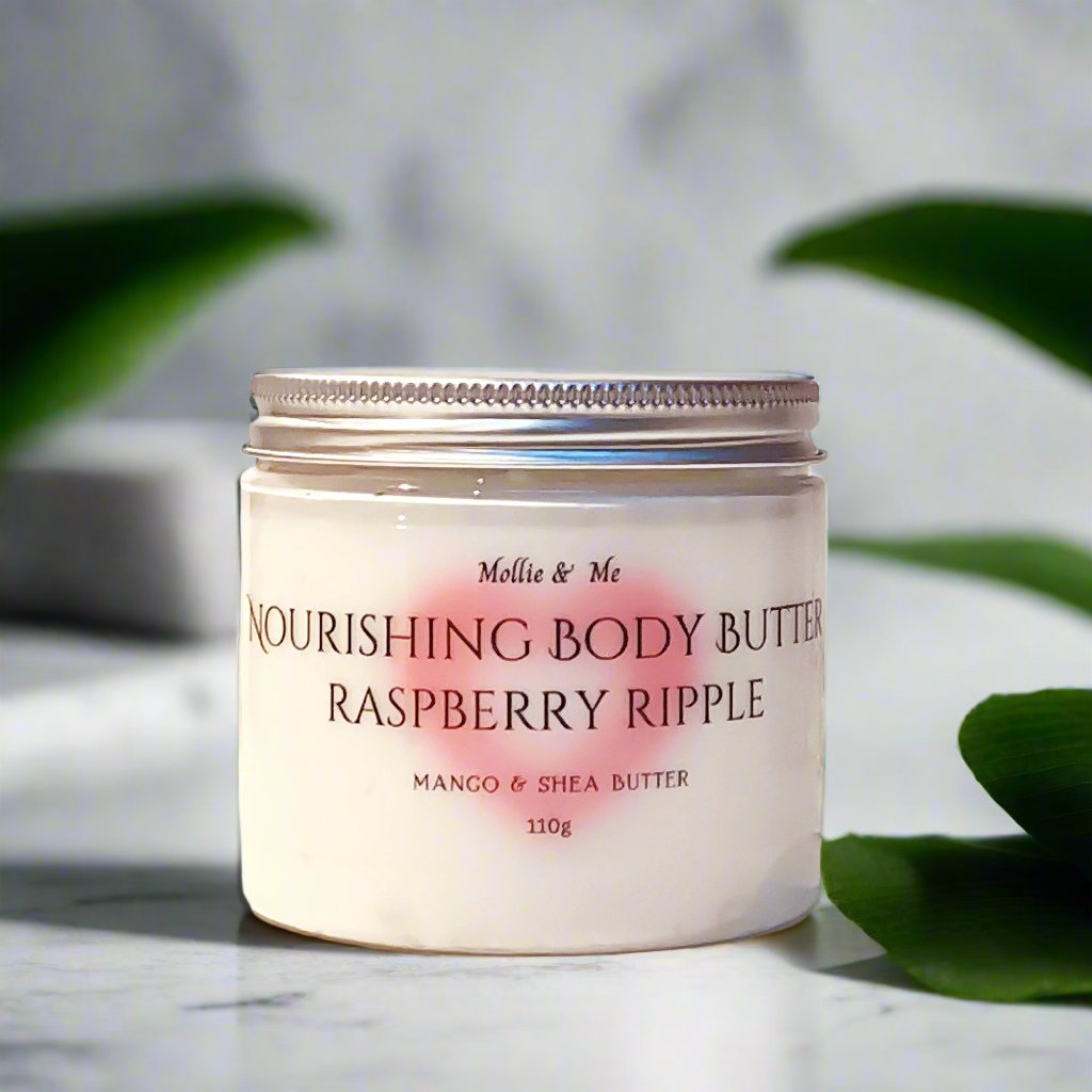Raspberry Ripple | Vegan Body Butter | Mollie & Me Skincare